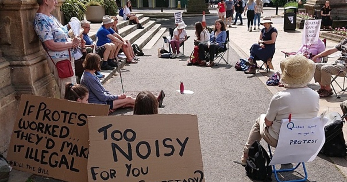 Quakers champion right to protest | Quakers in Britain