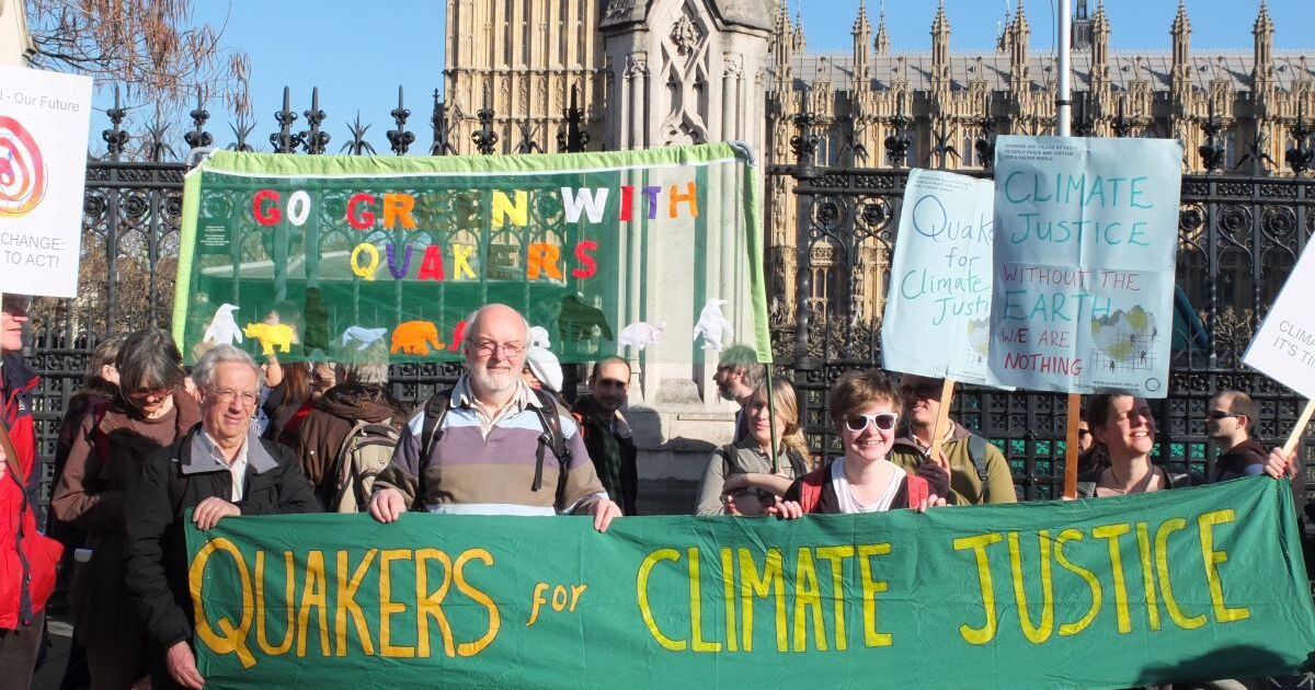Quakers back 'The Big One' climate protests | Quakers in Britain