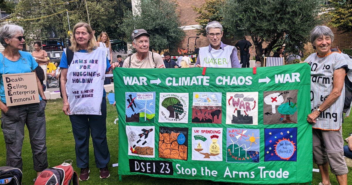 The climate can't afford the cost of war | Quakers in Britain