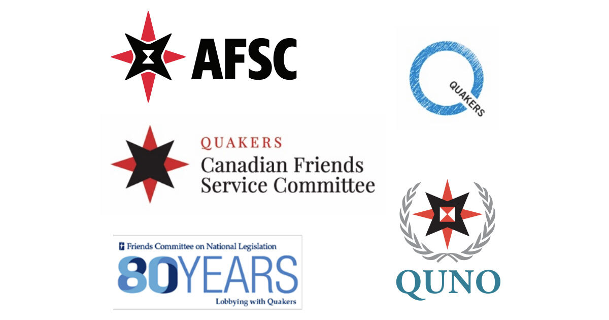 Quaker organisations call for a ceasefire and humanitarian protections ...